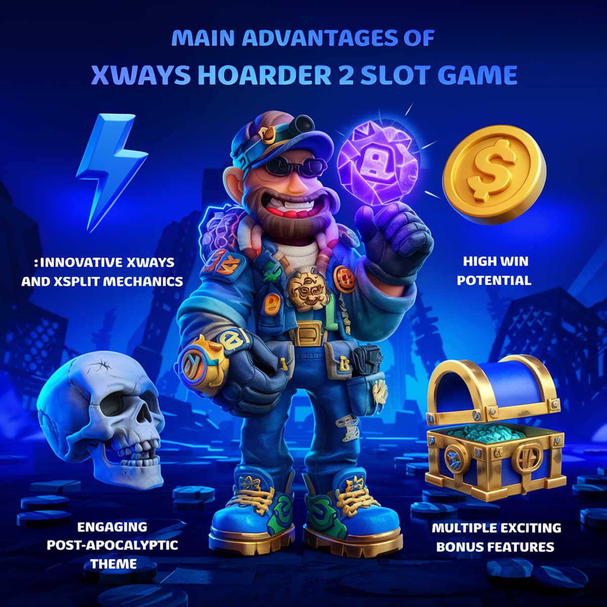 ⋙ xWays Hoarder 2 slot game: Review, Demo, How to Play & Win